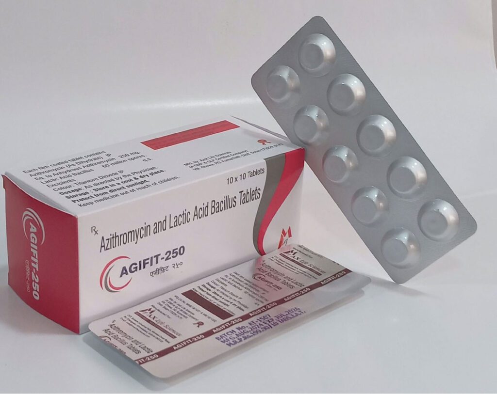 Agifit 250 Tablets - Max Life Sciences AGIFIT 250 TABLETS