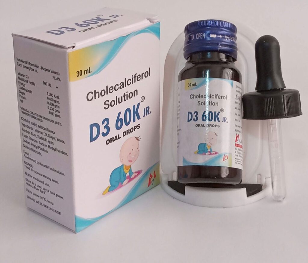 D3 60K Jr. Oral Drops - Max Life Sciences
