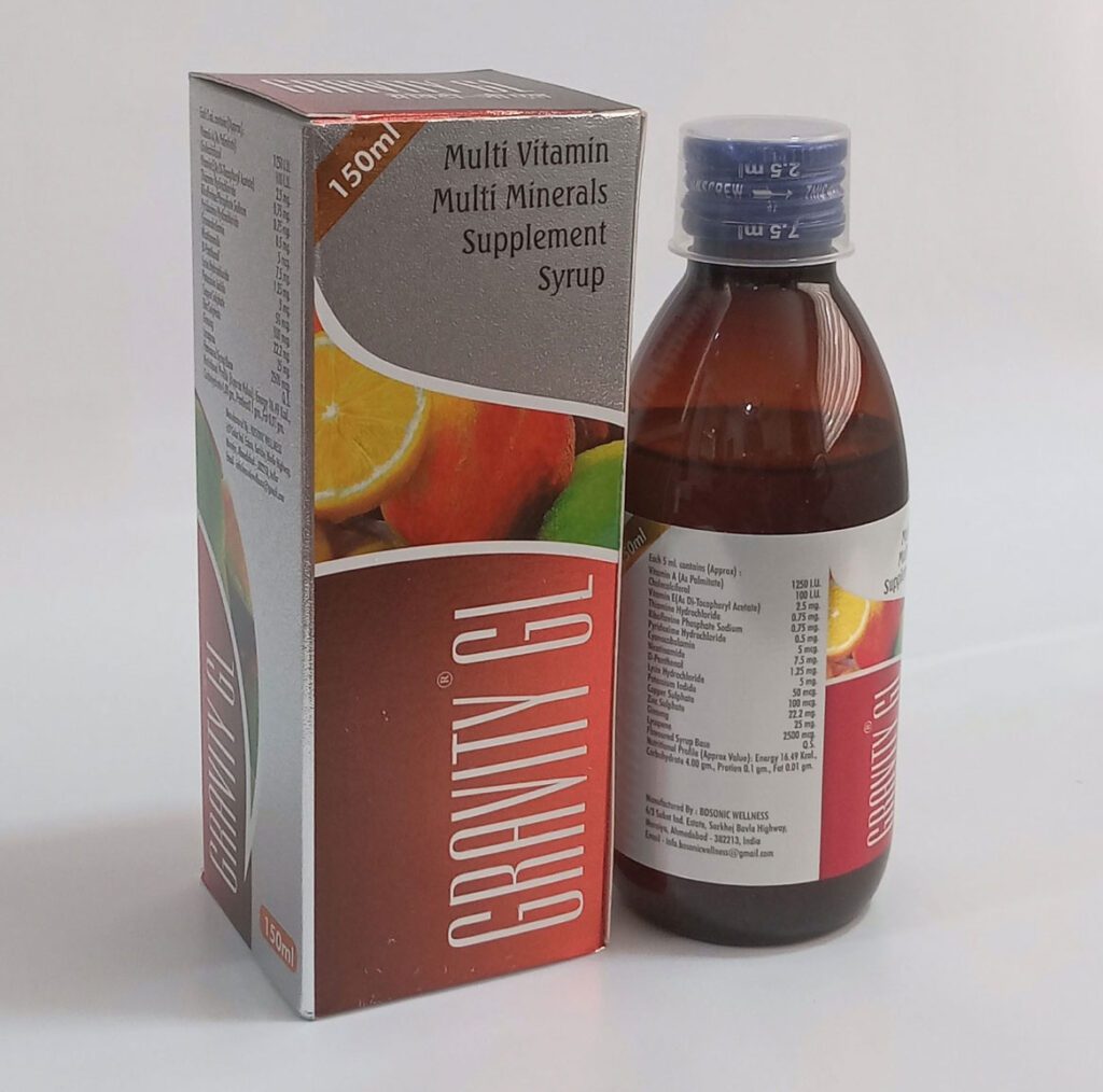 Gravity GL Syrup - Max Life Sciences