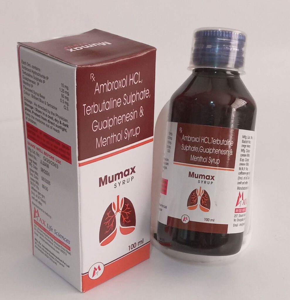 Mumax Syrup 100ml - Max Life Sciences