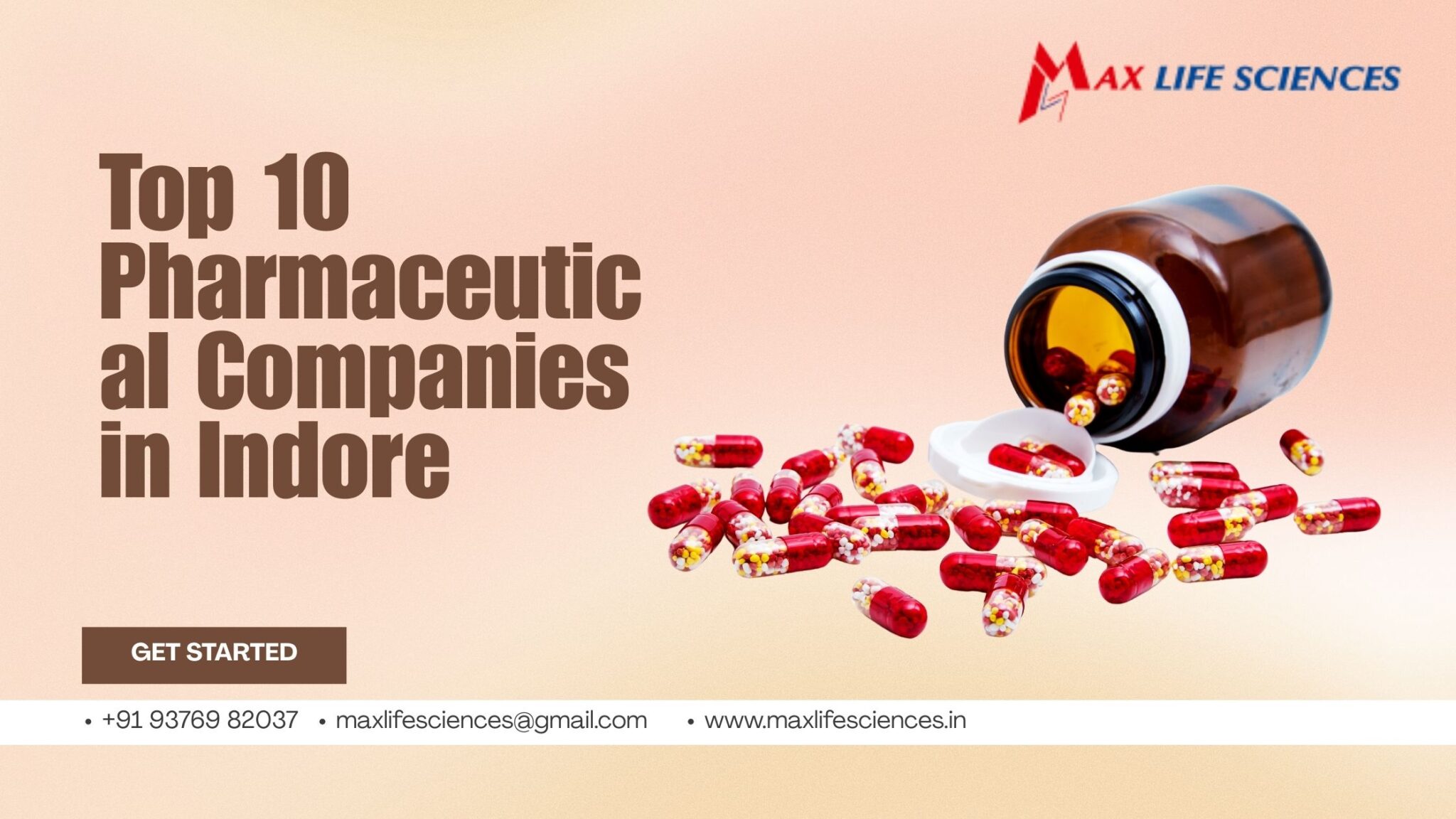 Top 10 Pharmaceutical Companies in Indore | Max Life Science